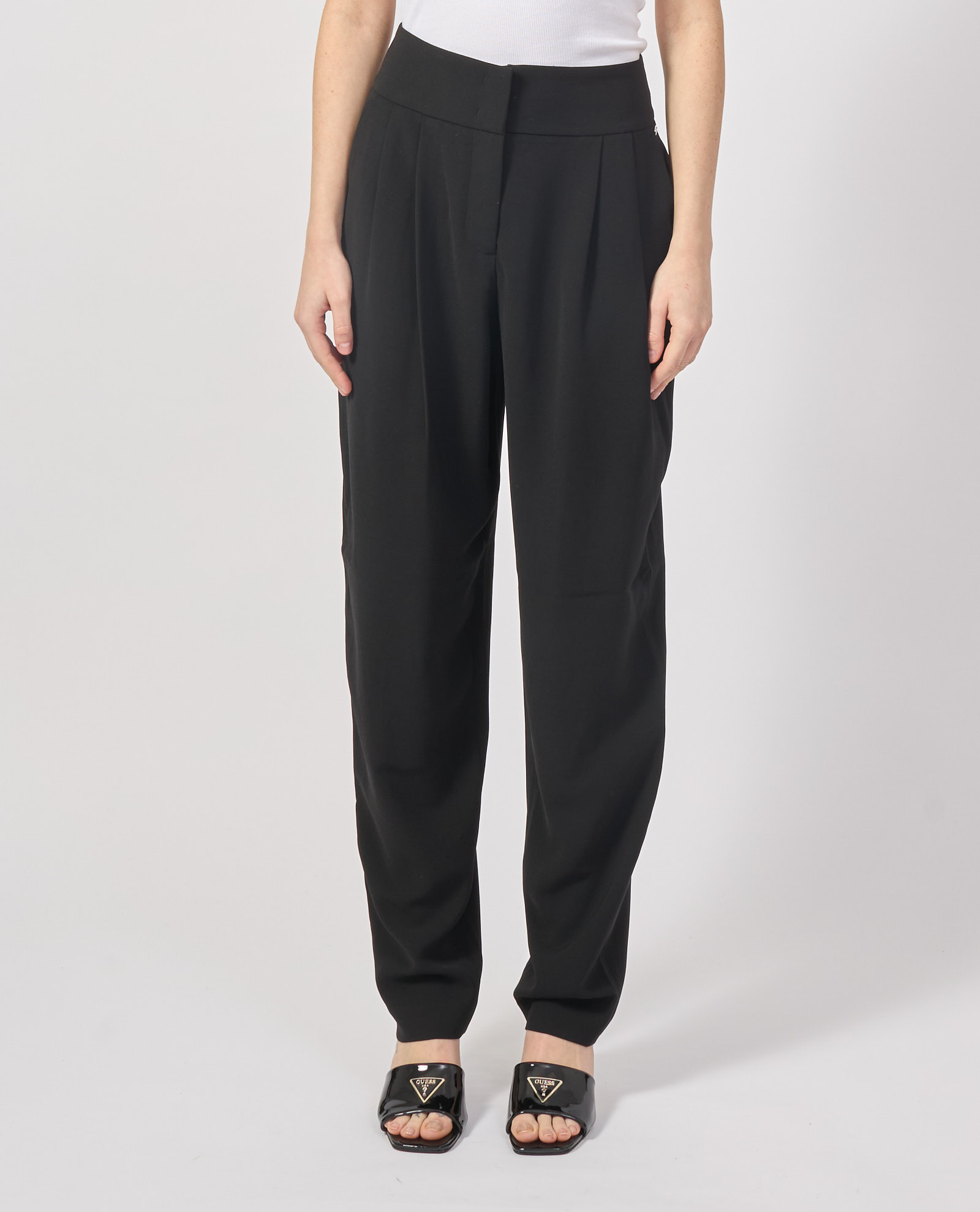 Armani Exchange Double Hook Formal Trousers - ARMANI Armani Exchange Double Hook Formal Trousers - ARMANI